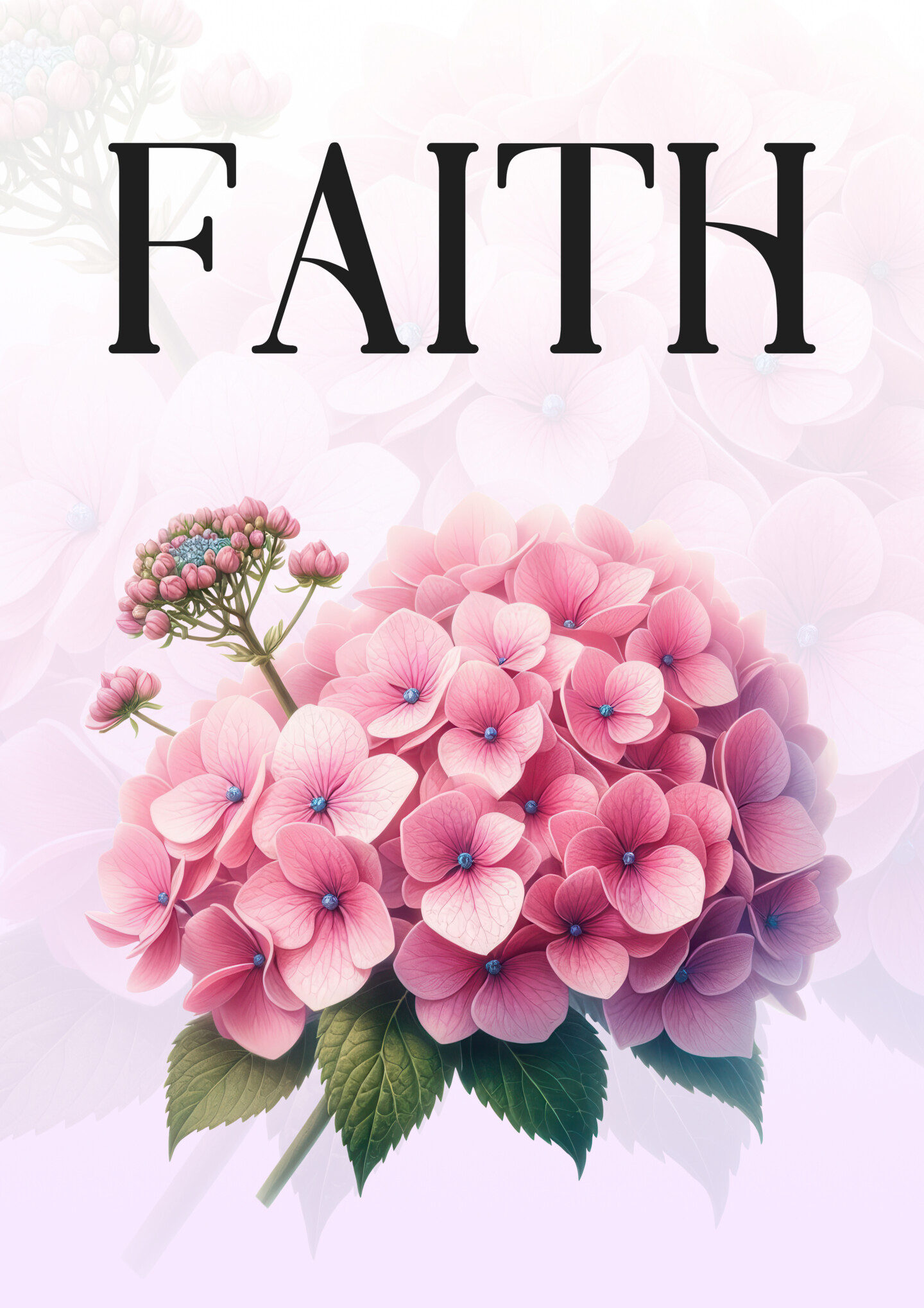 Faith - Christian Inspirational Poster W, Arte digital por Albertbs ...