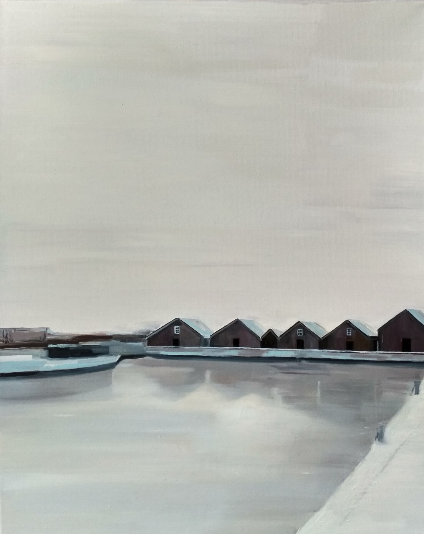 Northern Landscape, Painting by Alina Olkhovikova (Alina Ol) | Artmajeur