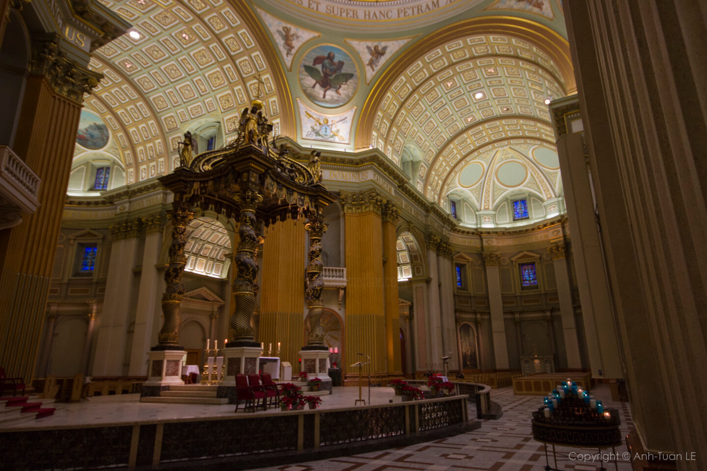 Inside Of A Basilique/Cathedral, Photography by Anh-Tuan Le | Artmajeur
