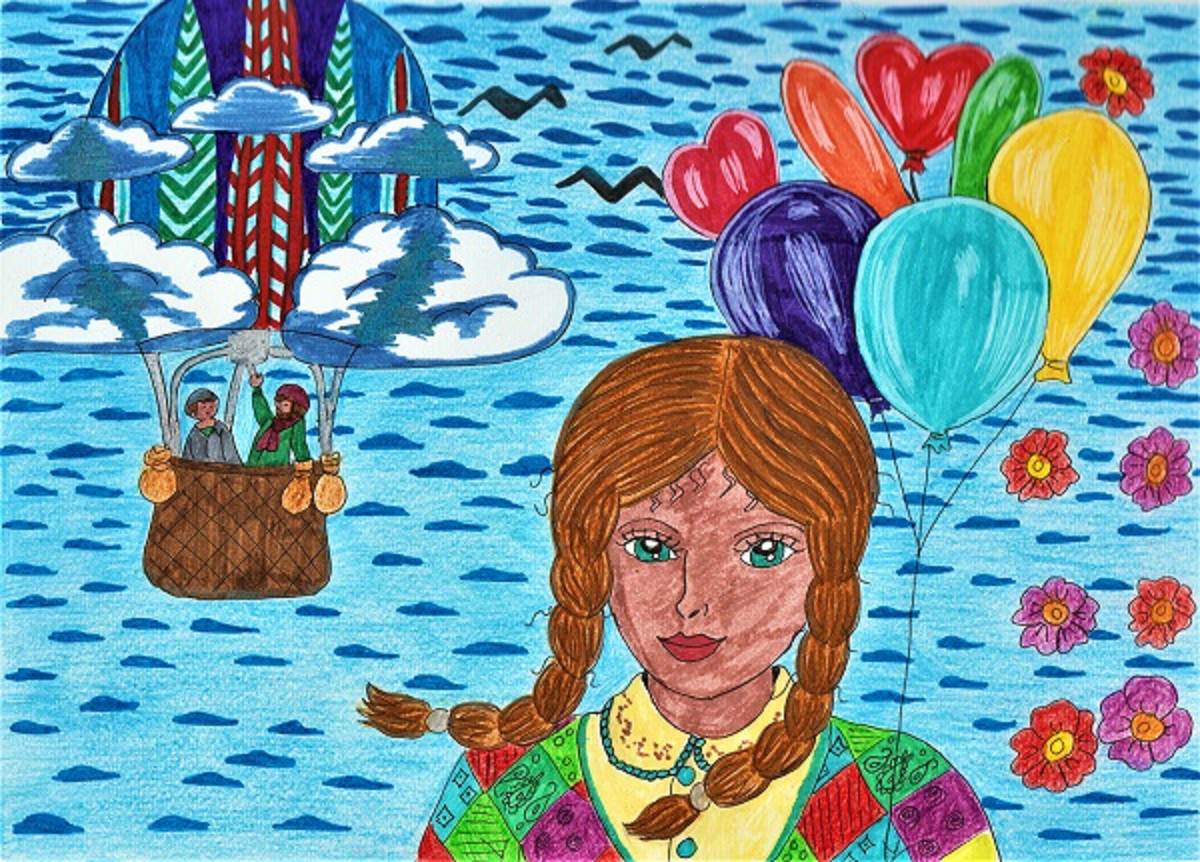 mongolfière 217 Art for sale | Artmajeur