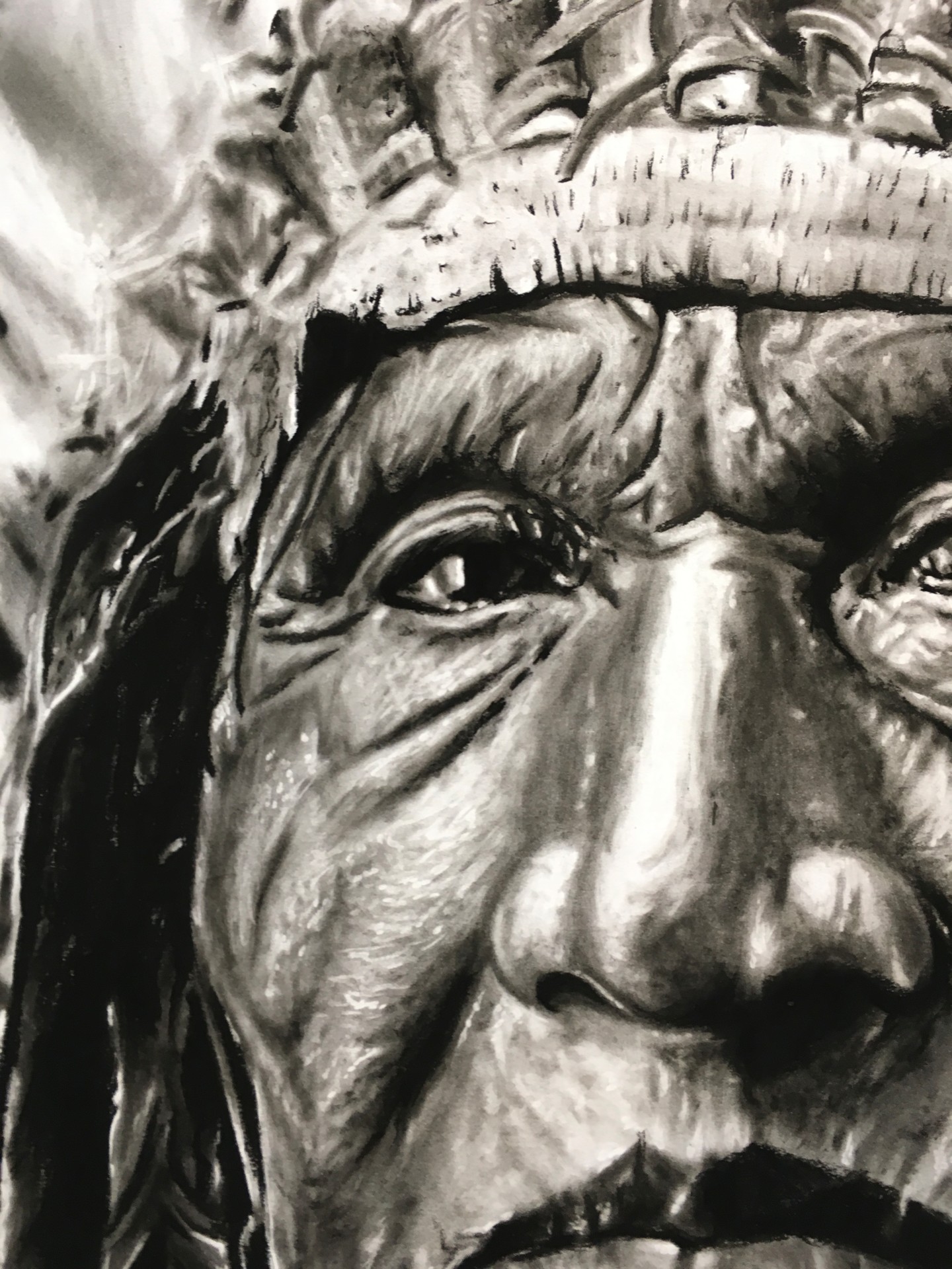 Native American, Dessin par Gabriel Chanto | Artmajeur
