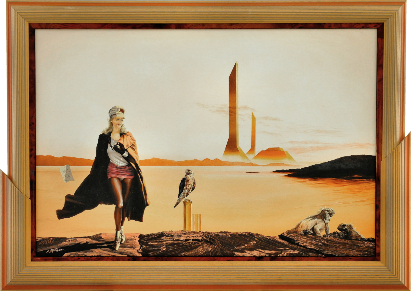Judith Comin'back To Pagos Ii, 绘画 由Christian Girault | Artmajeur