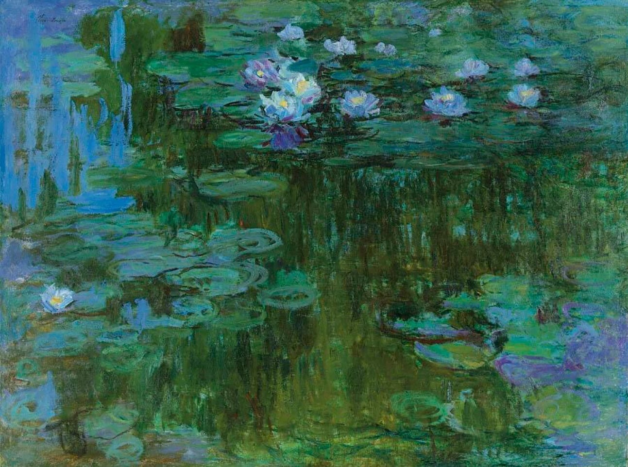 Nymphéas 21, Pittura da Claude Monet | ArtMajeur by YourArt