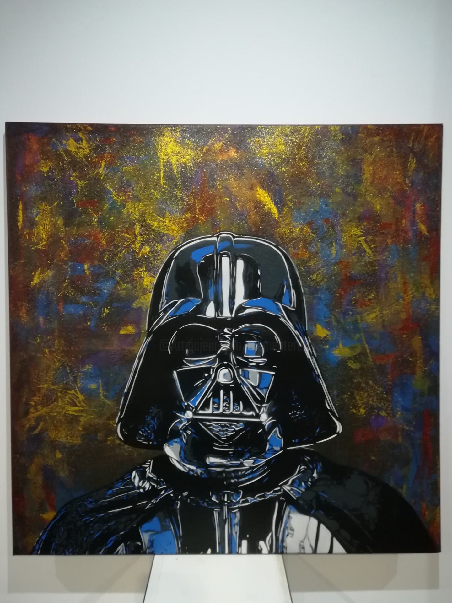 Darth Vader Oil Painting