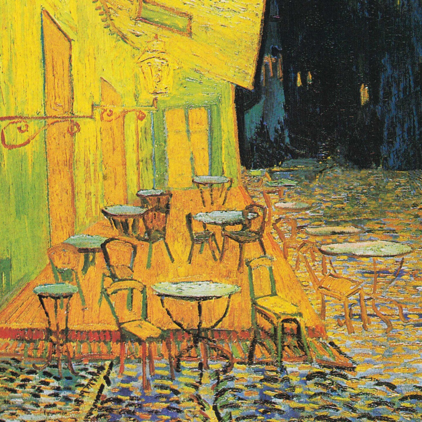 The Cafe | Van Gogh | Reimagine Art, Printmaking by Dent-De-Lion Du ...