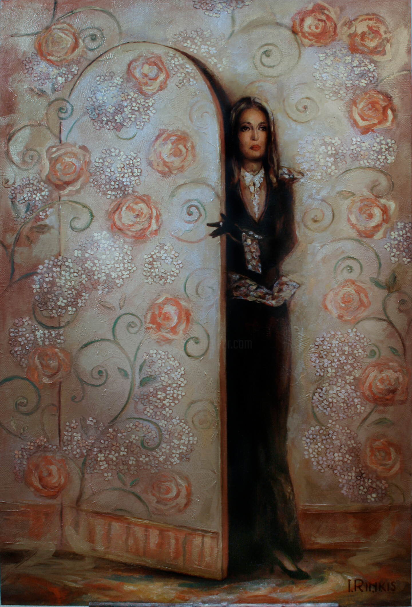 The Secret Doors Of The Castle, Pittura da Ilgonis Rinkis | Artmajeur