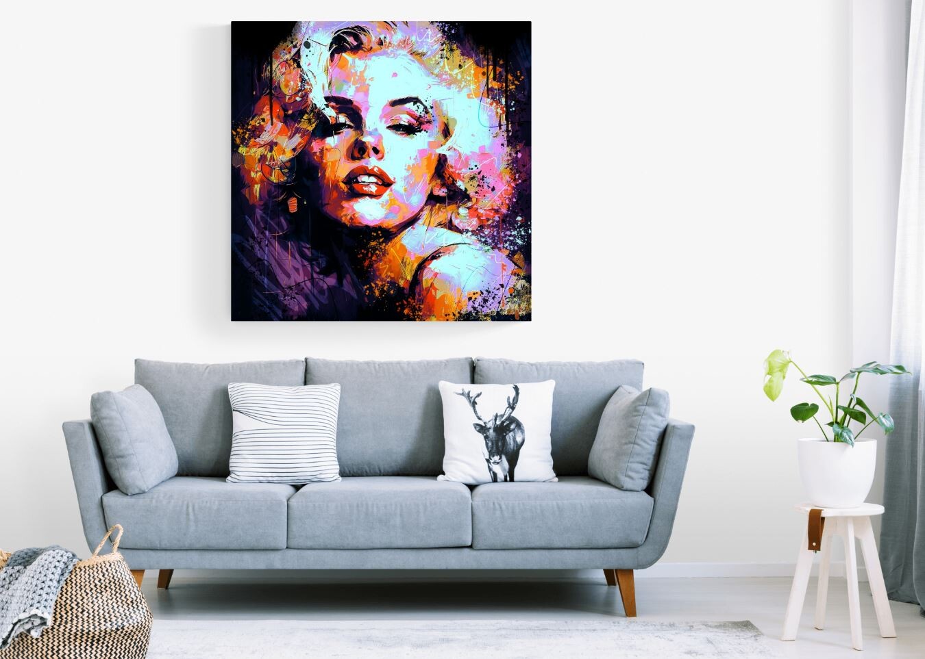 Marilyn Monroe V2, Digital Arts by Frédéric Font (Chroma) | Artmajeur
