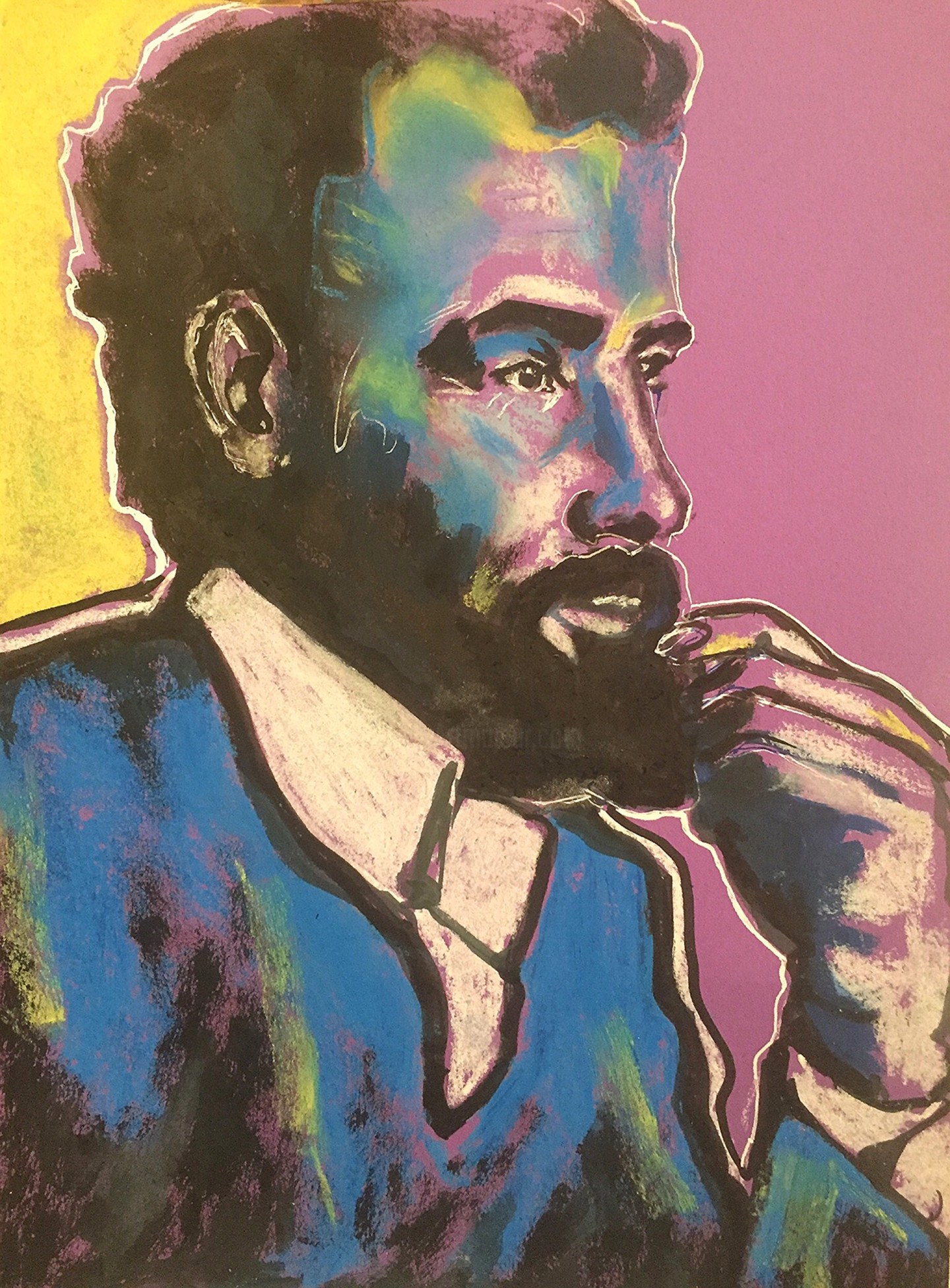 Gustav Klimt Self Portrait