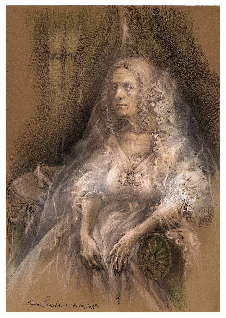 Miss Havisham Drawing