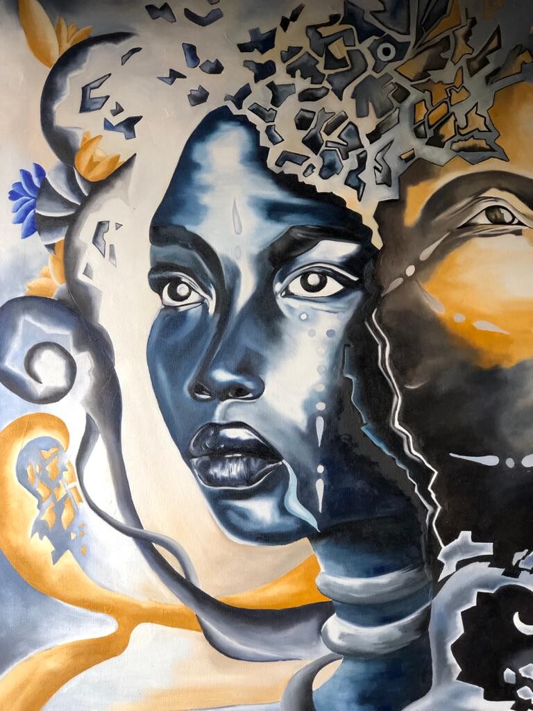 Origines, Peinture par Julie Carrasco | Artmajeur