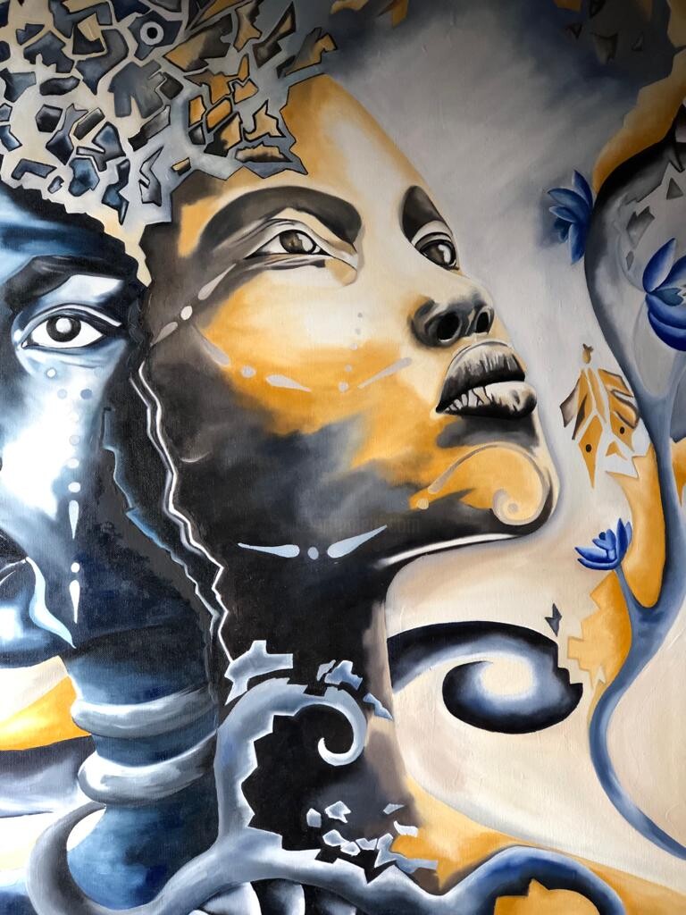 Origines, Peinture par Julie Carrasco | Artmajeur