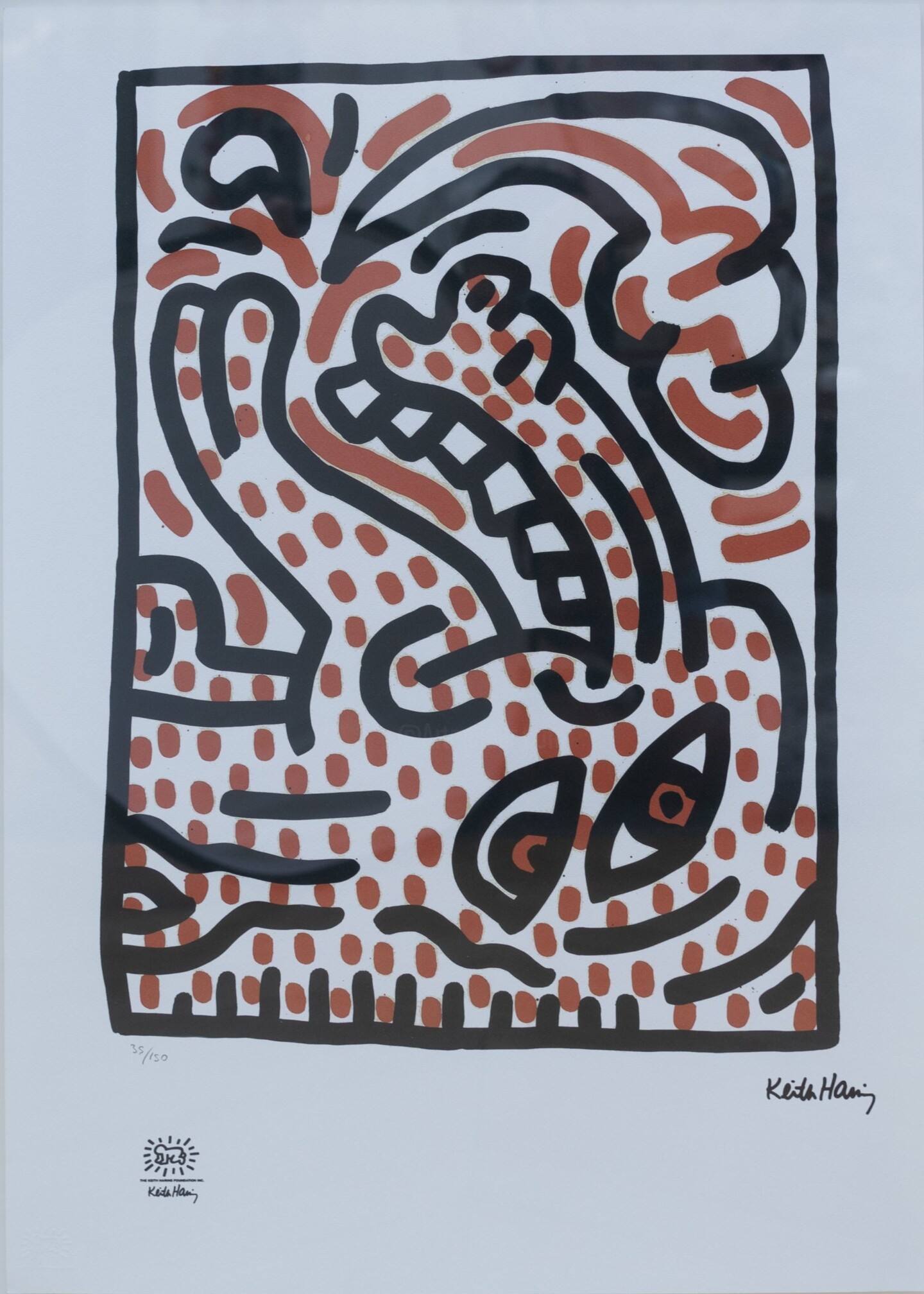 Keith_Haring_5, Printmaking by Keith Haring | Artmajeur