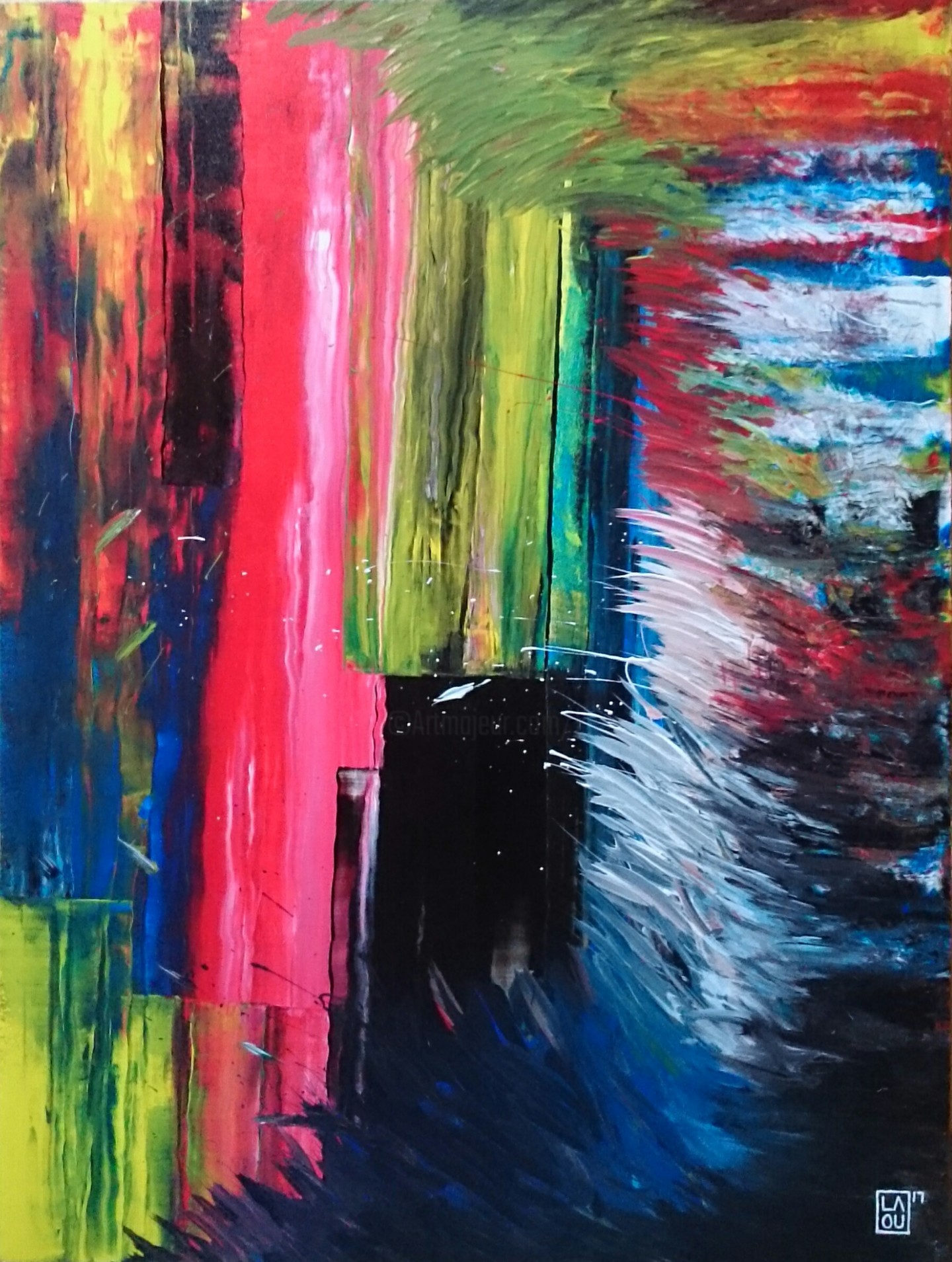 Lost Forever, Peinture par Laou | Artmajeur