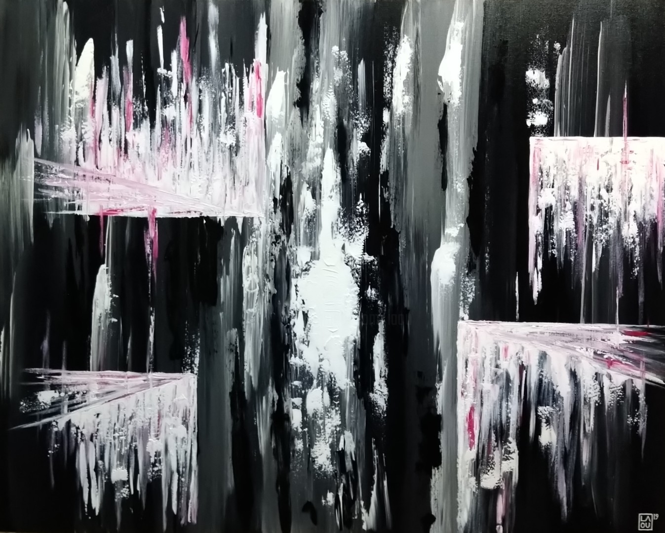 Matrice : L210, Peinture par Laou | Artmajeur