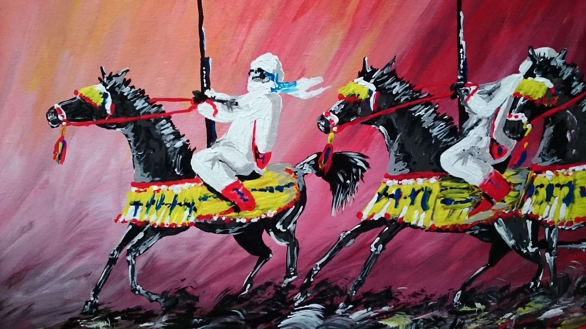 Fantasia : L075, Peinture par Laou | Artmajeur