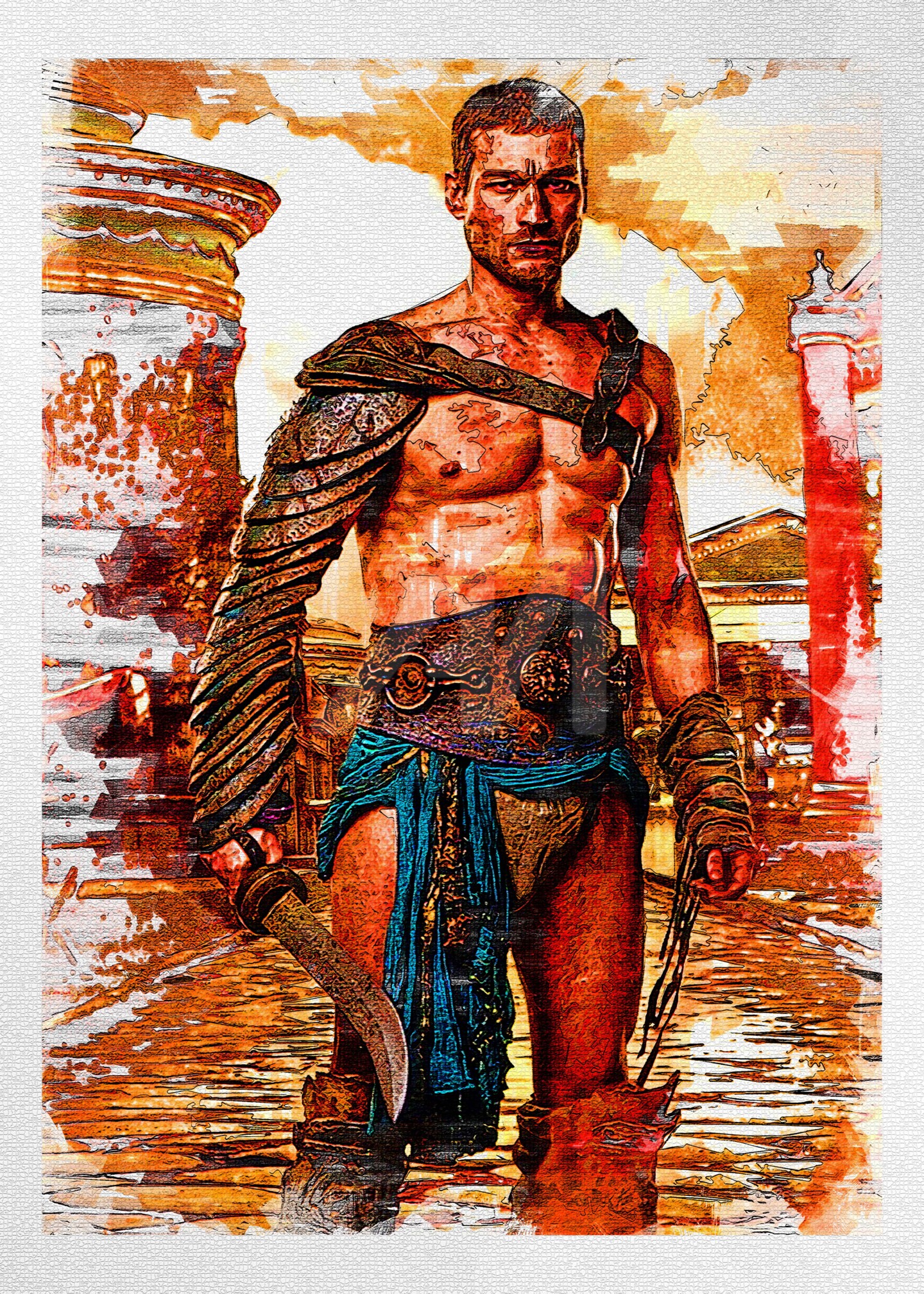 Spartacus Painting