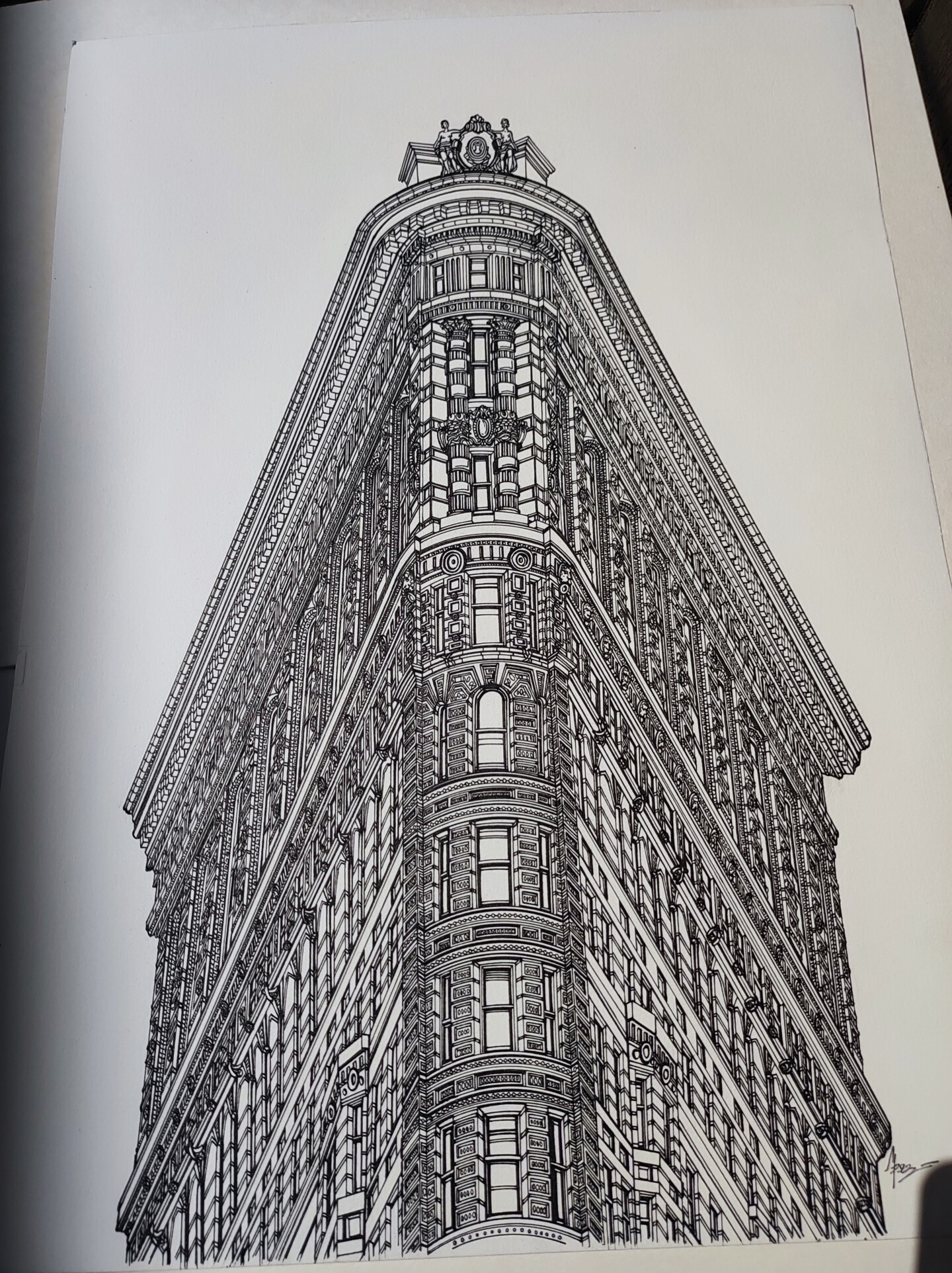 Flatiron Building Sketch