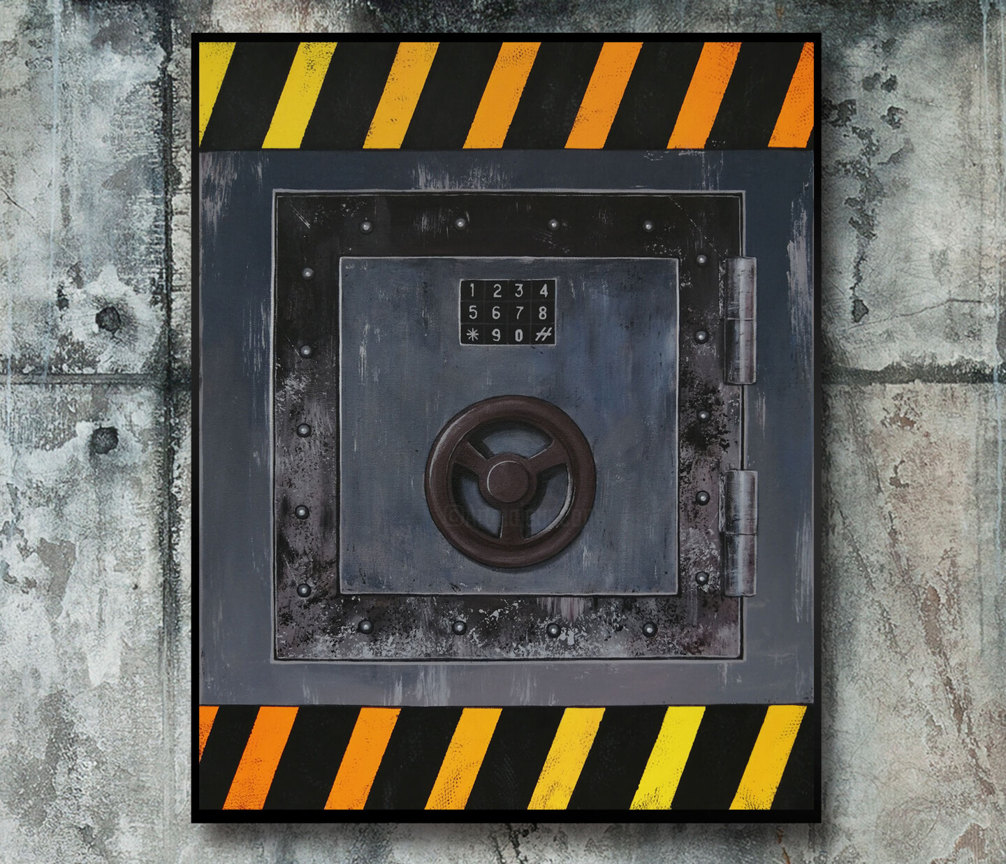 Strongbox, Painting by Lilit Shintaro | Artmajeur