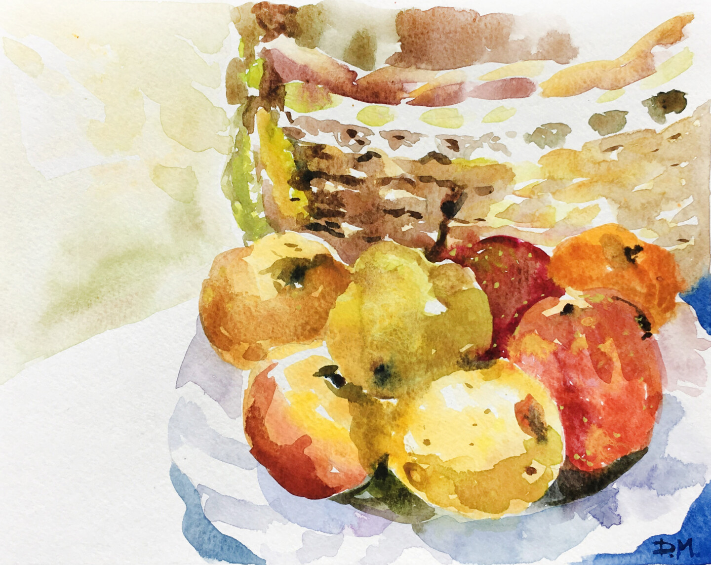 Watercolor Paintings Of Fruit