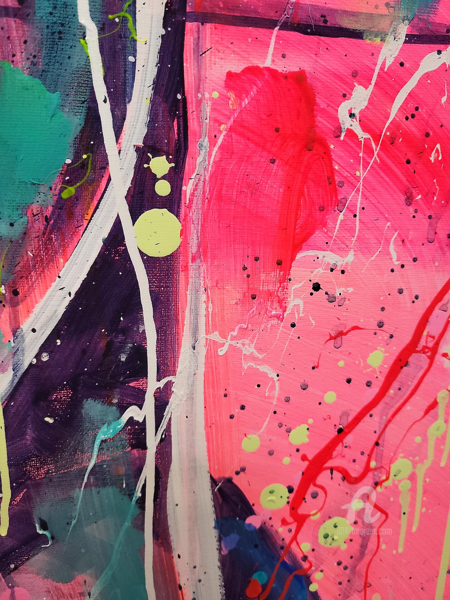 Rebel Rebel, Painting by Marta Zawadzka | Artmajeur