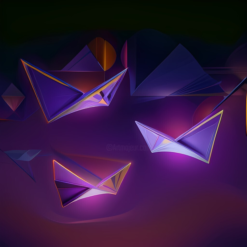 Moon, Arte digital por Micól Klar | Artmajeur