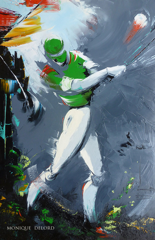 Golfeur.jpg Peinture par Monique Delord | Artmajeur Golfeur.jpg Peinture par Monique Delord | Artmajeur