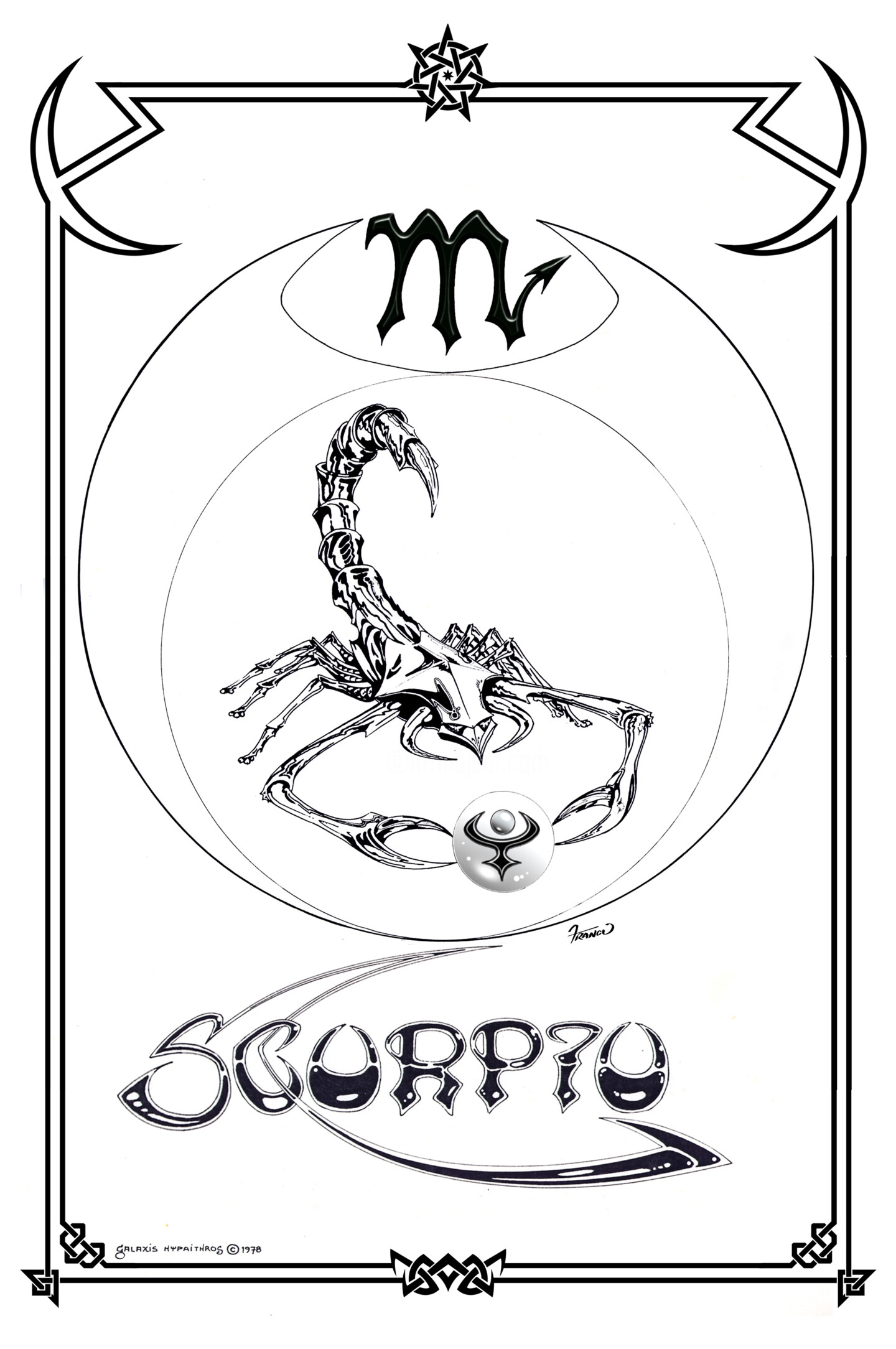 Scorpio Zodiac Symbol