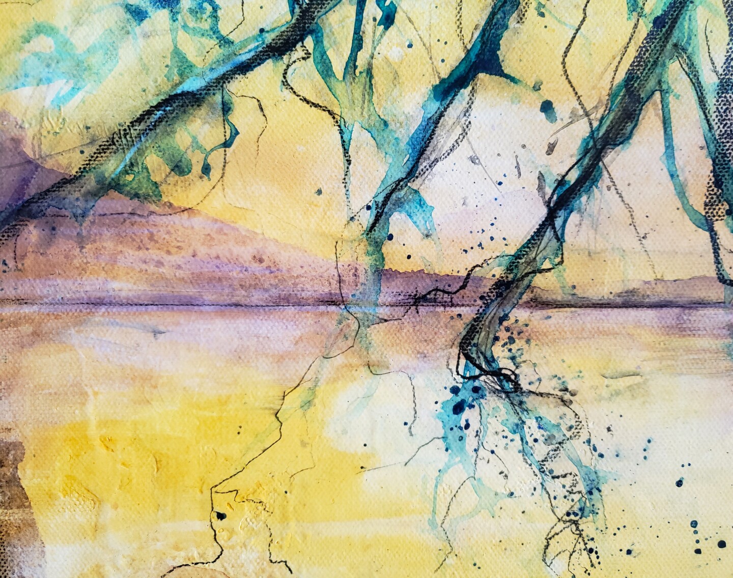 L'île Aux Secrets, Peinture par Muriel Mougeolle | Artmajeur