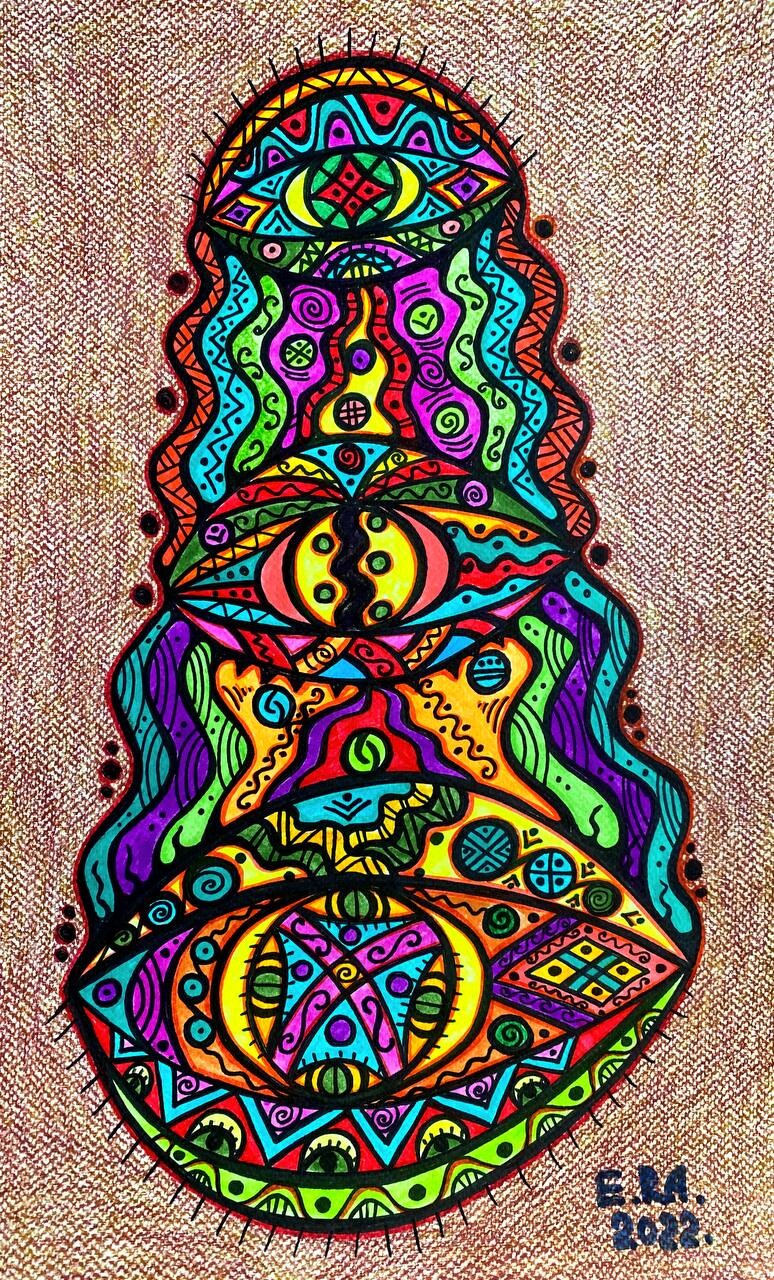 Rocket, Peinture par Olena Kovalenko | Artmajeur