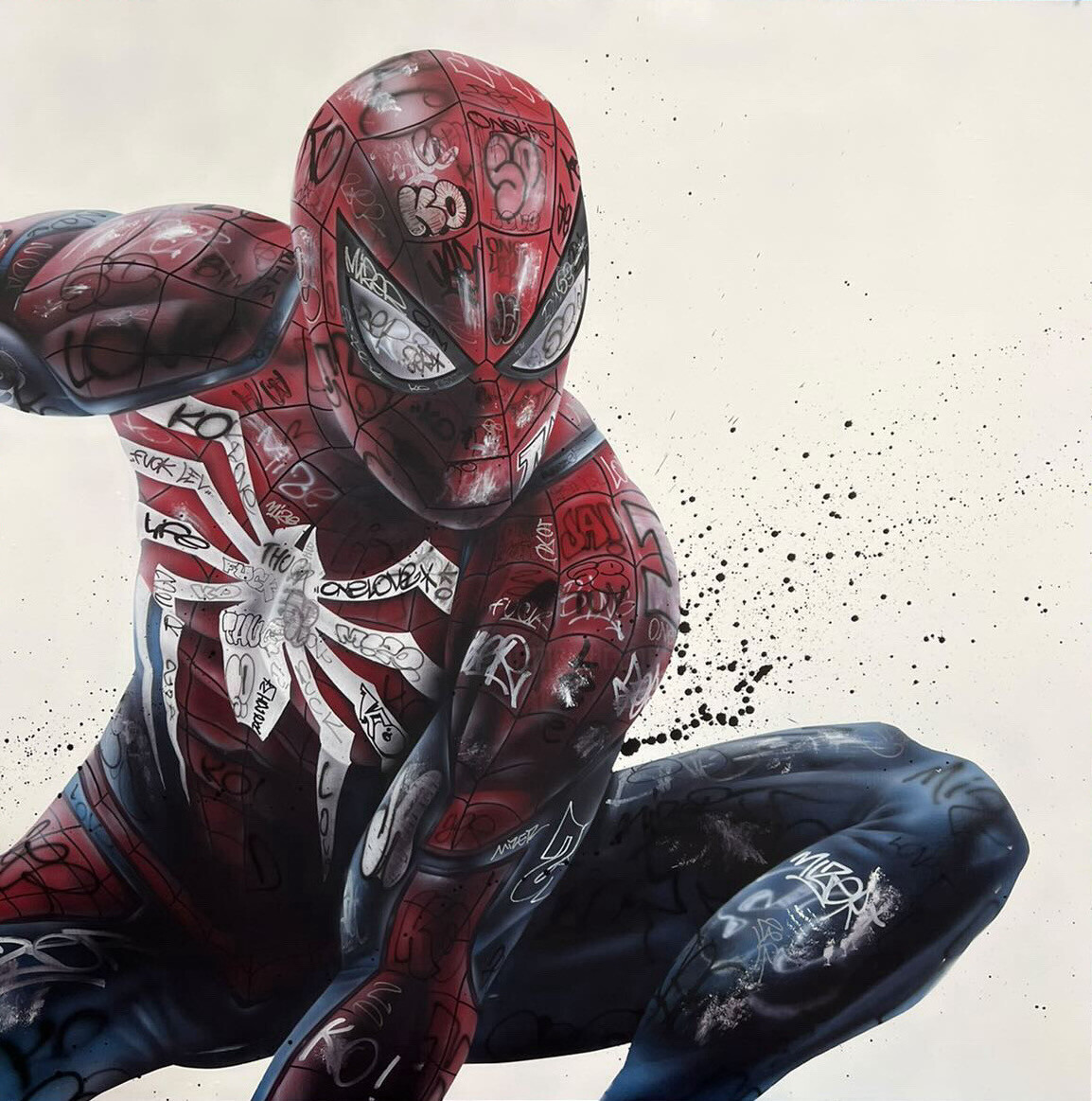 Spider-Man, Painting by Onemizer | Artmajeur