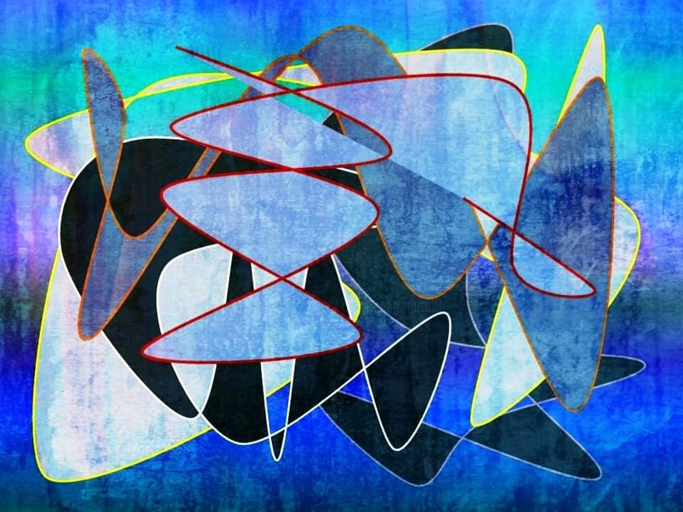 Digital Shapes, Digital Arts by Pakokante | Artmajeur