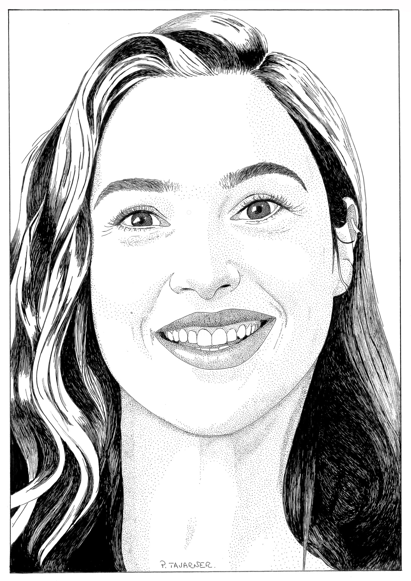 Gal Gadot, Dessin par Pascal Tavarner | Artmajeur