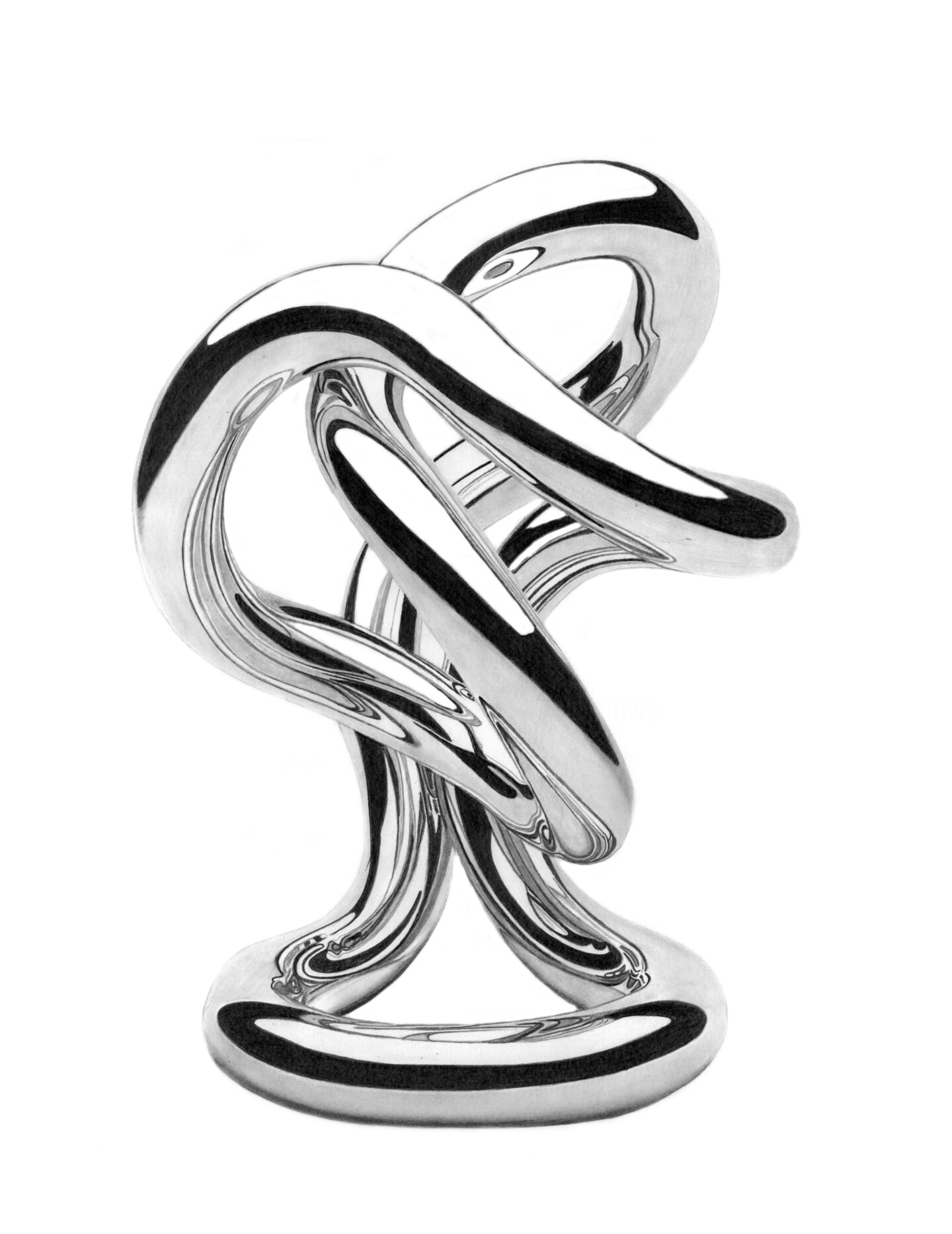 Infinite Loop 2, Drawing by Paul Stowe | Artmajeur