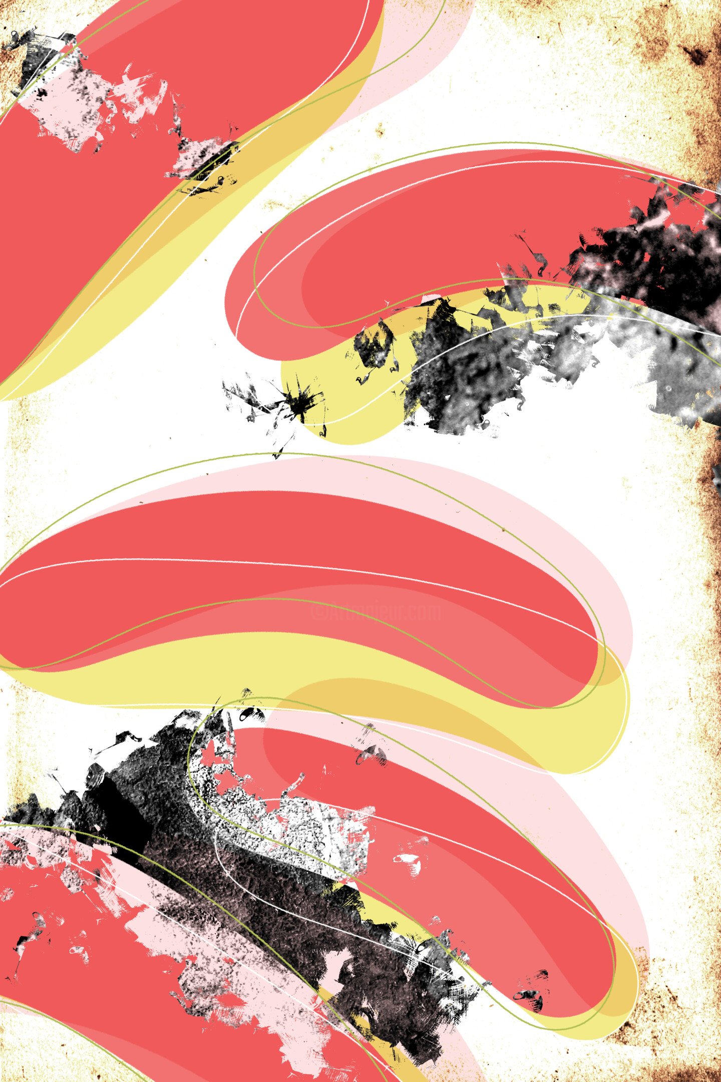 Ao 020 - Kształty I Kolory, Arte digital por Rafał Kulik | Artmajeur