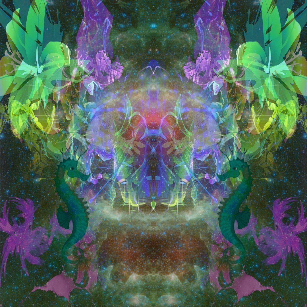 Floral-Ocean-Bloom.jpg, Digital Arts by Rcrystalwolfe | Artmajeur