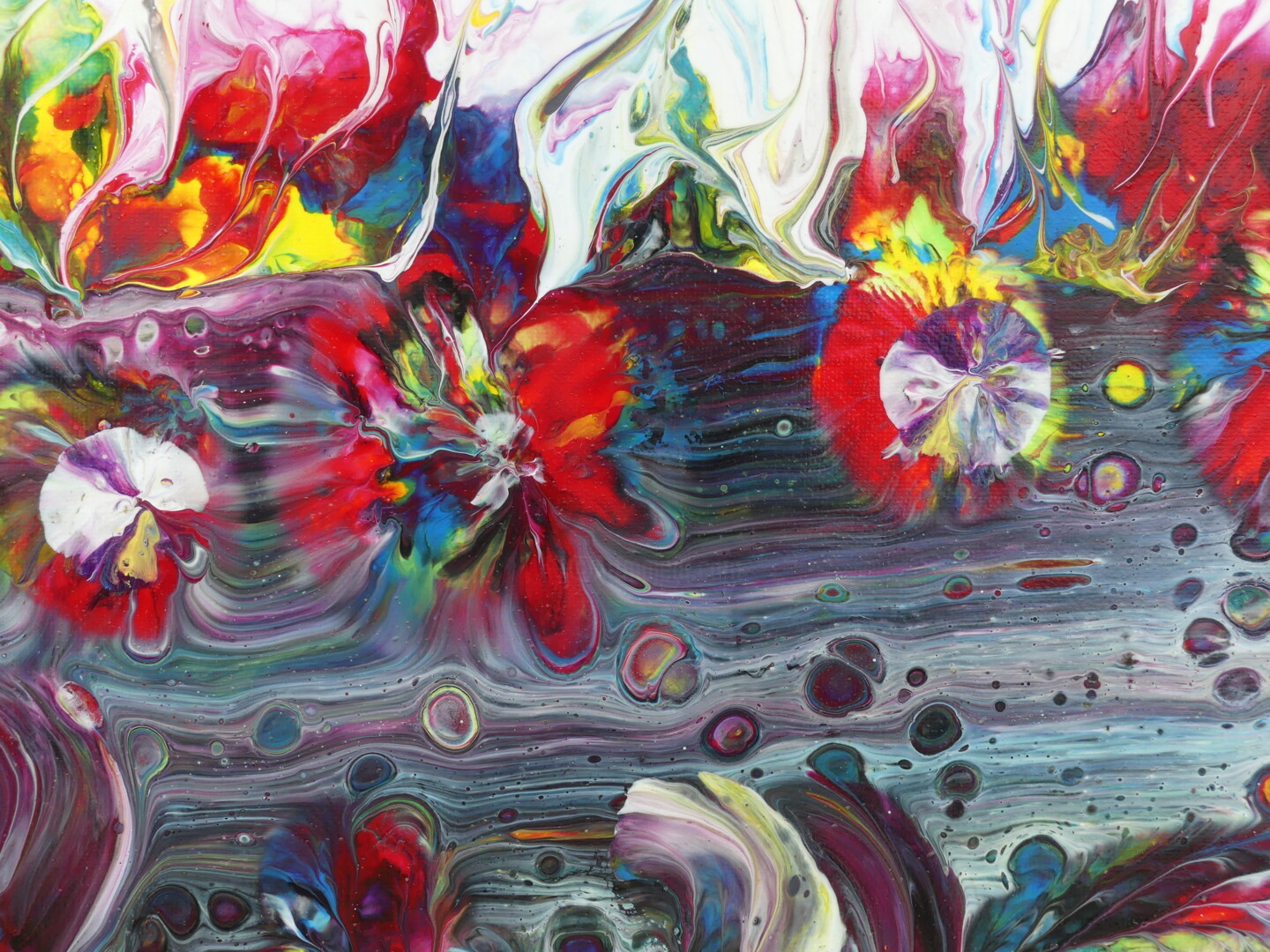 Grand Printemps, Painting by Renée Tortet | Artmajeur