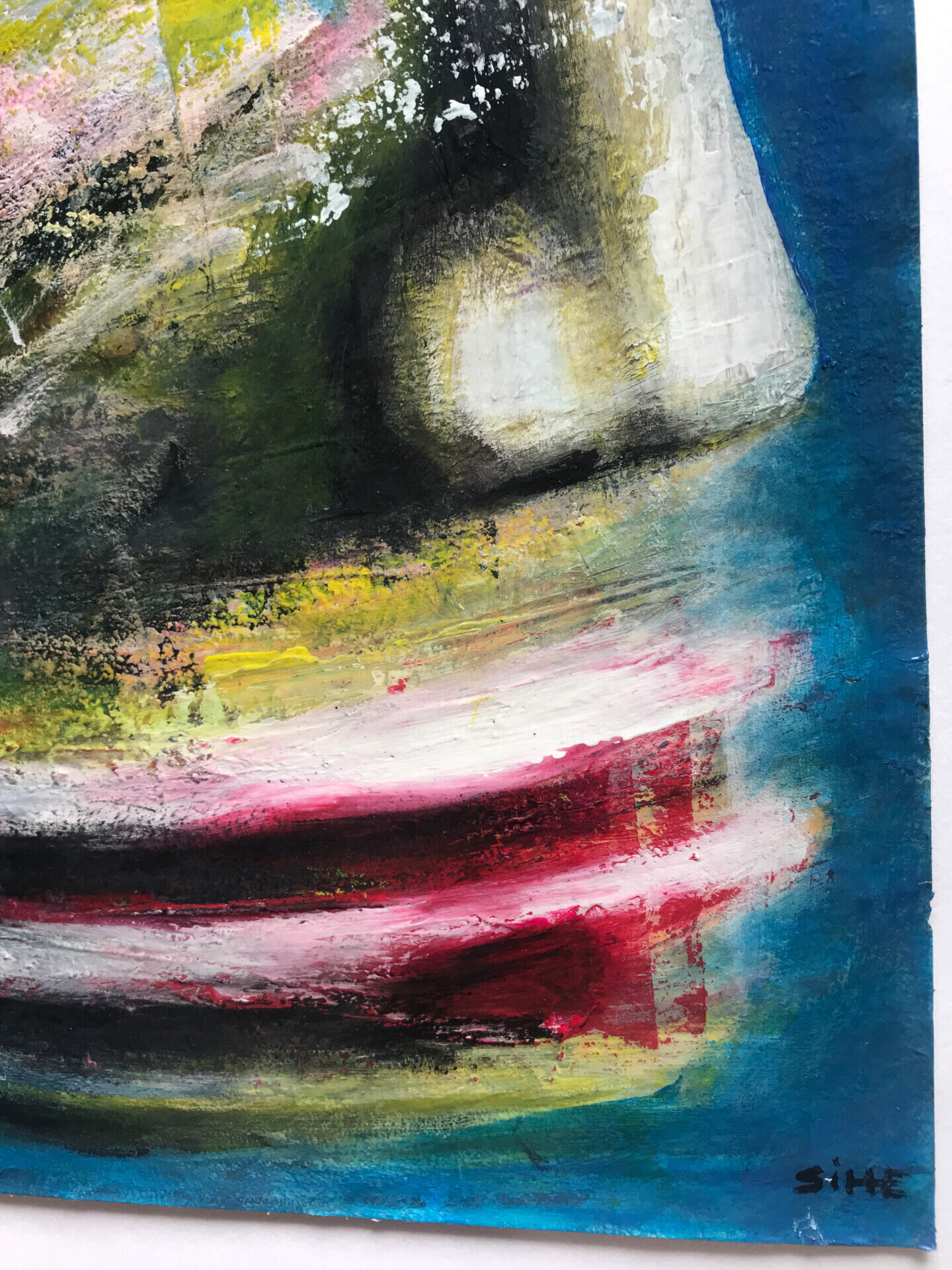 She Misaligned My Senses, 绘画 由Rimi Sihe | Artmajeur