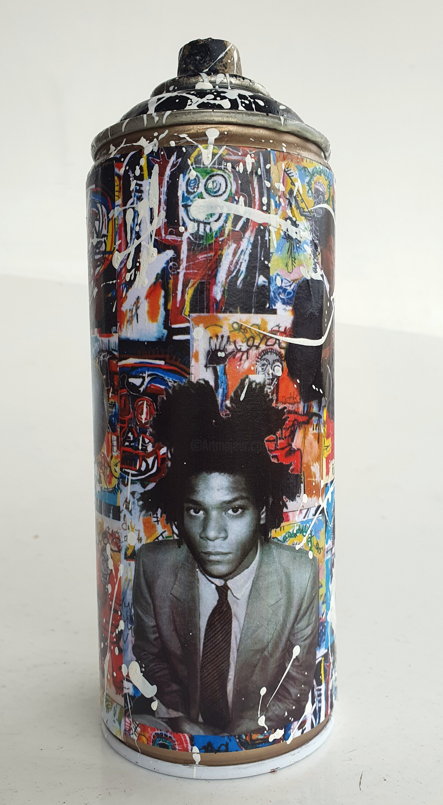 Spaco Bombe Basquiat , 2023 Peinture Ac, Sculpture by Spaco | Artmajeur