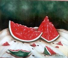 Sandias, Painting by Susana D Momo | Artmajeur