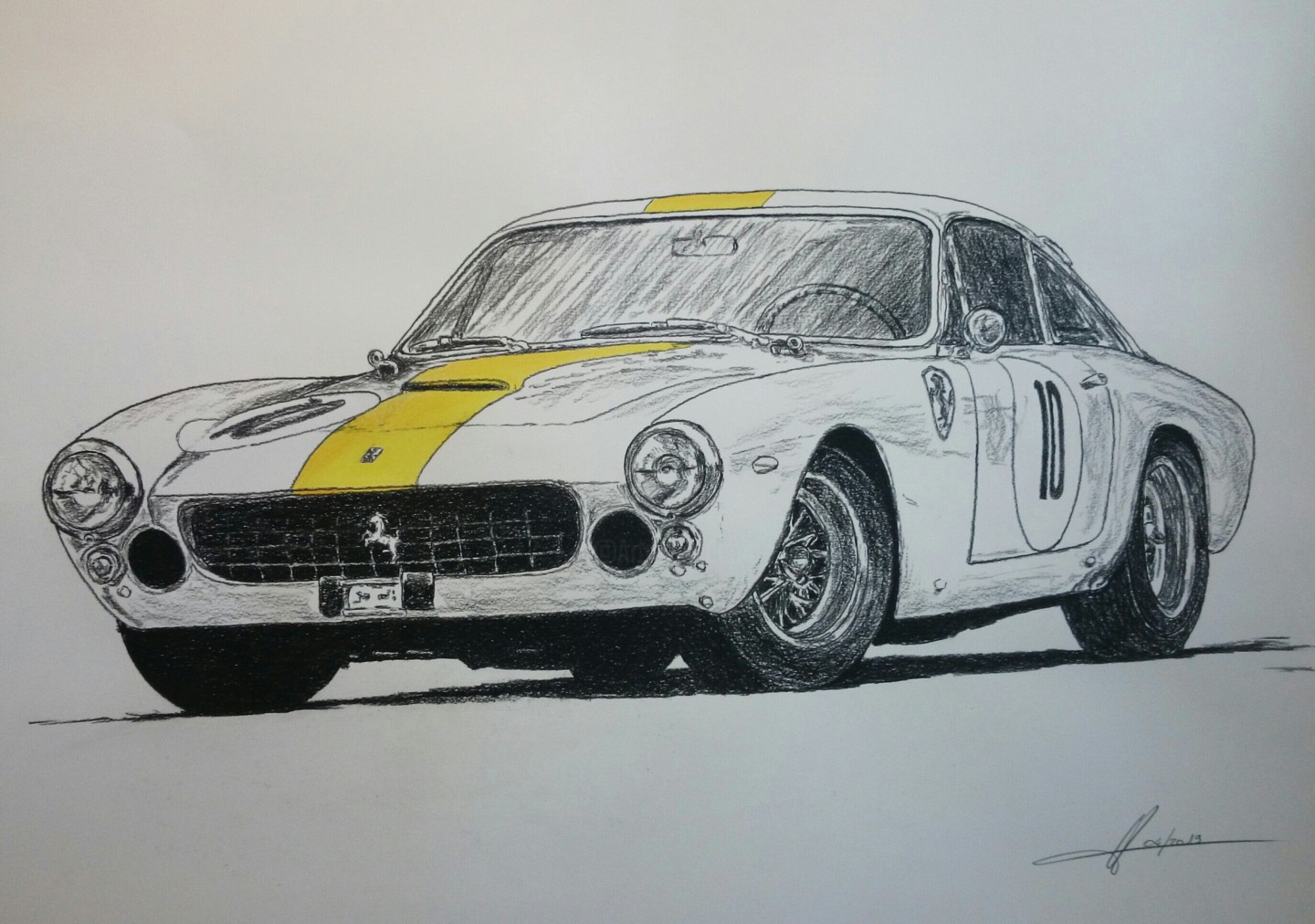 Ferrari Drawing