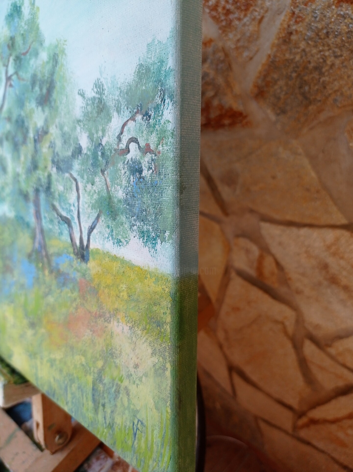 Olive Trees Painting Original Italian La, Painting by Viktoriya Filipchenko | Artmajeur