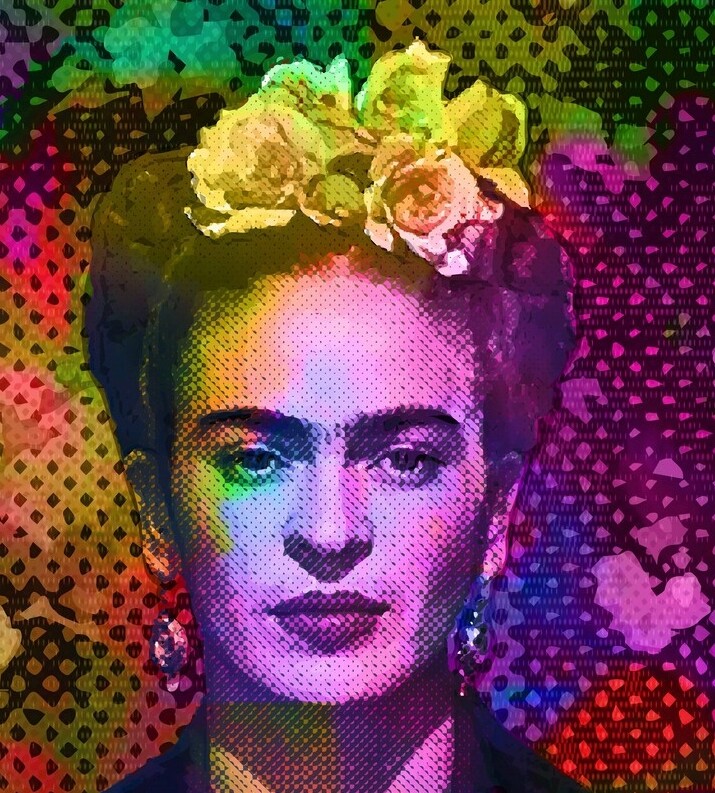 Frida Serigraphie, Gravures & estampes par Vincent Sabatier (VerSus) | Artmajeur
