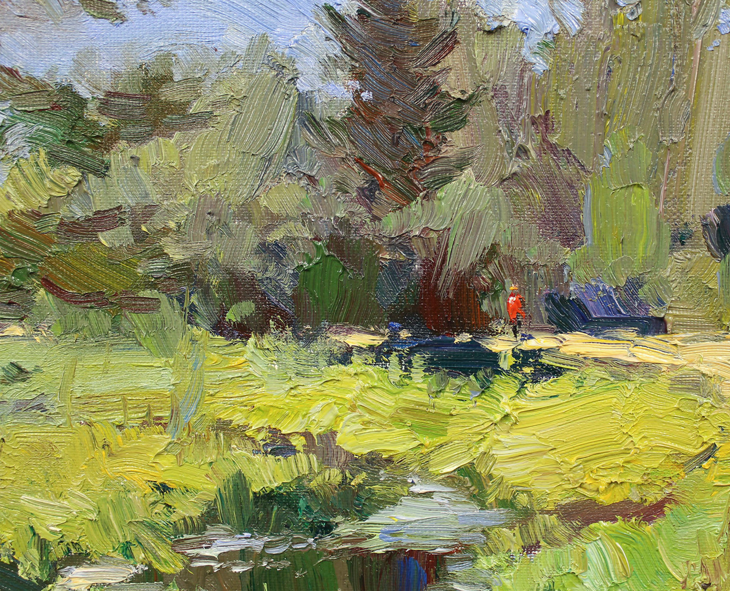 Spring Water, Painting by Yuriy Demiyanov | Artmajeur