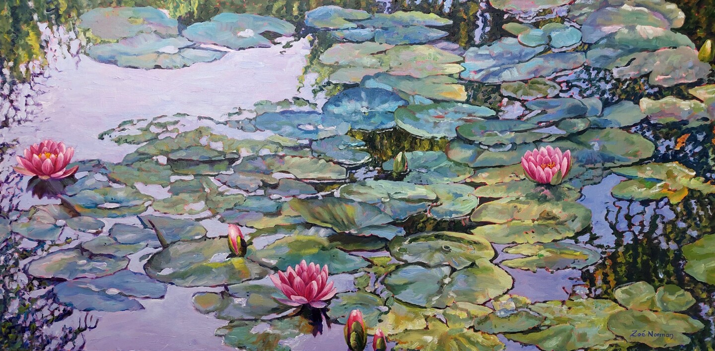 Lily Pad Painting