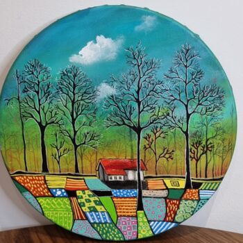 Whale And Boat Under The Moonlight, Painting by Nadezhda Opekunova (Lillas Art) | Artmajeur