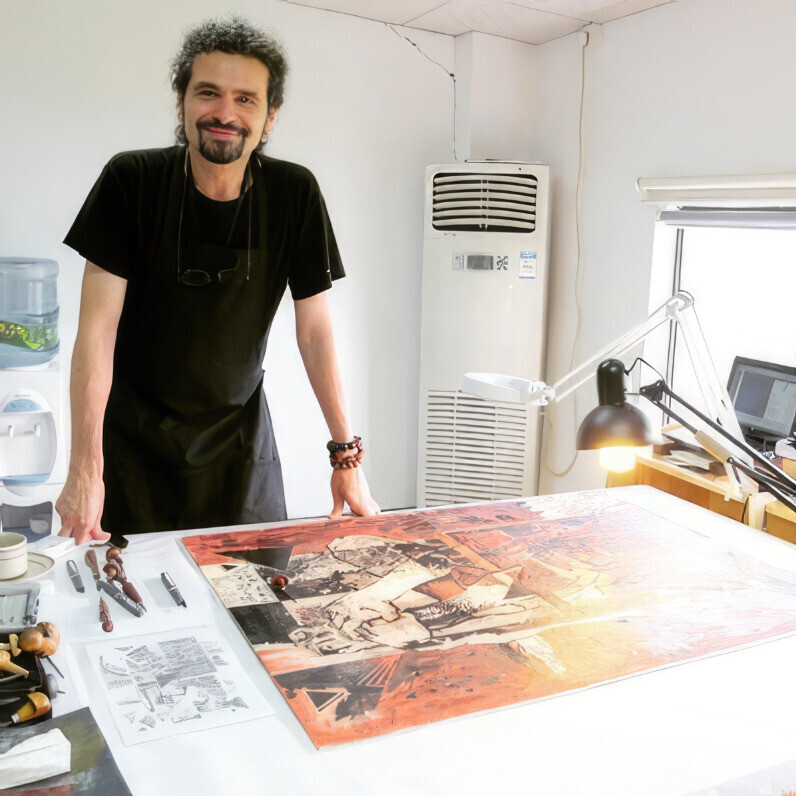 Peter Lazarov (Netherlands), Contemporary Printmaker Artist | ArtMajeur