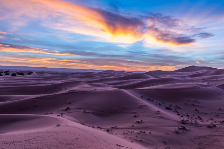 Sahara Desert Sunset