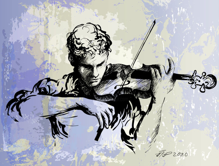 Violin Artwork
