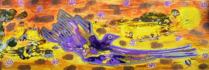 El Condor Pasa, Painting by Chrystelle Ragot | Artmajeur