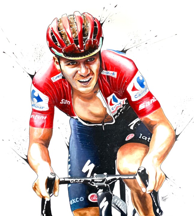 Remco Evenepoel - Vuelta 2022, Painting by Yvan Courtet | ArtMajeur by ... Remco Evenepoel - Vuelta 2022, Painting by Yvan Courtet | ArtMajeur by ...